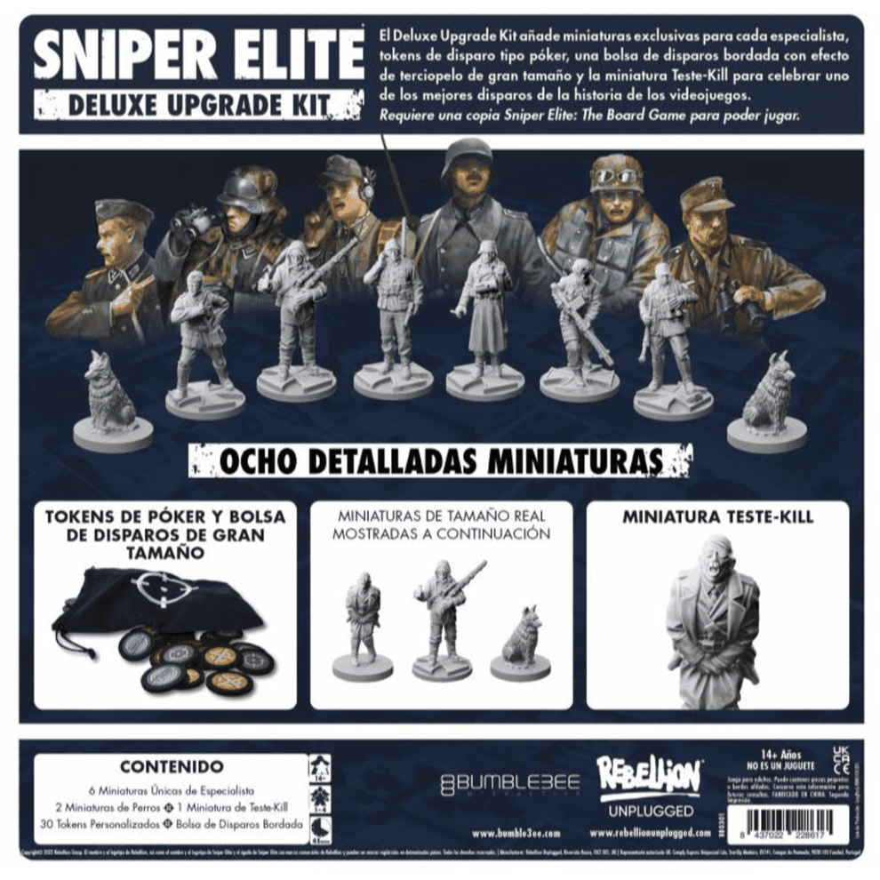 Sniper Elite: Deluxe Upgrade Kit - Juego de mesa – Adani Store